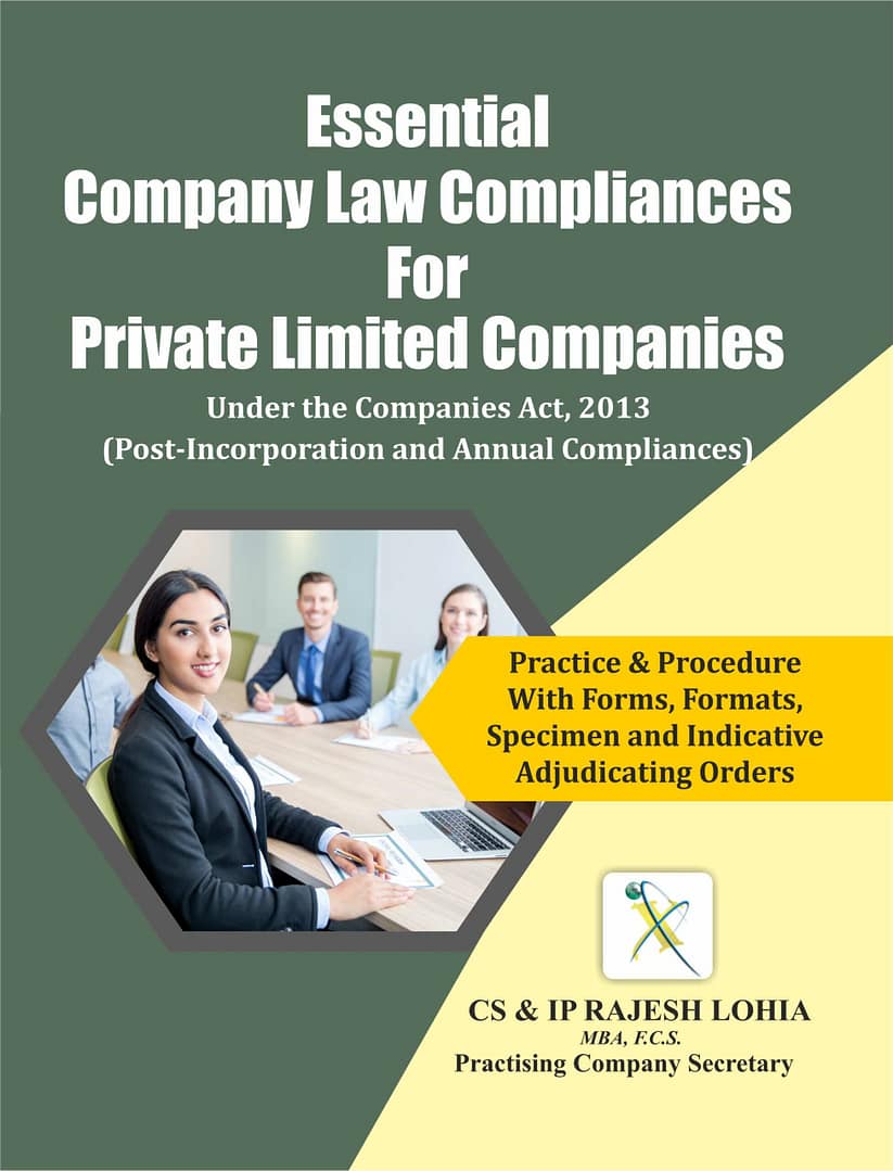 Company Law Compliances For Private Limited Companies under the ...